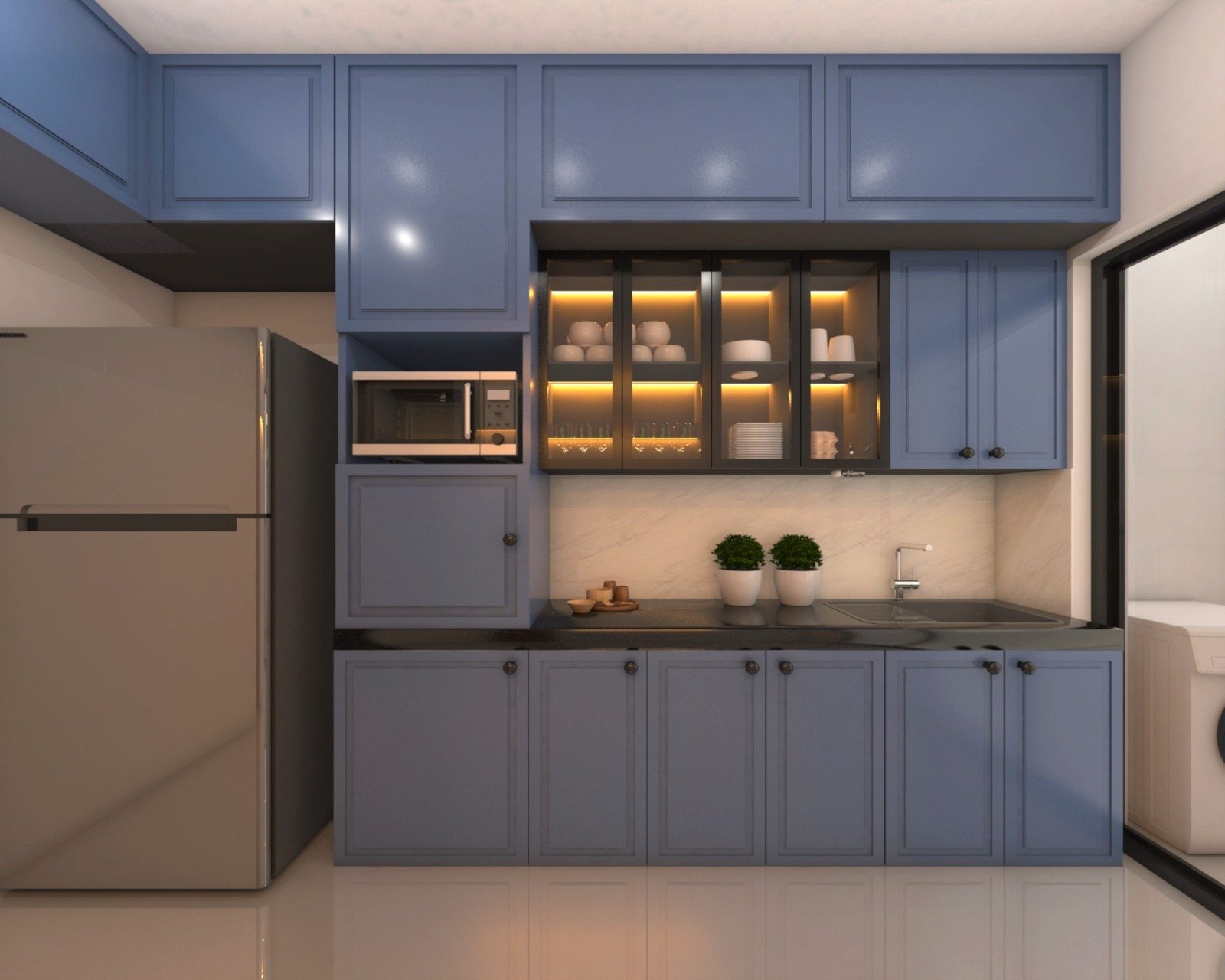 Acrylic Kitchen Designs in Mumbai – Rmodularkitchen